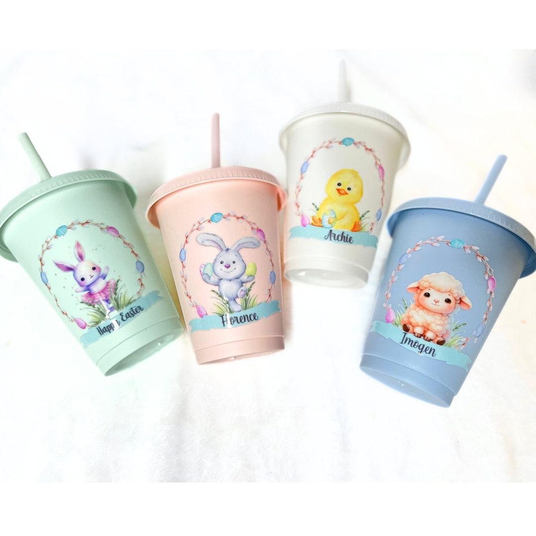 Personalised Easter Children's Cup, Kids Easter Cup, Personalised Kids ...