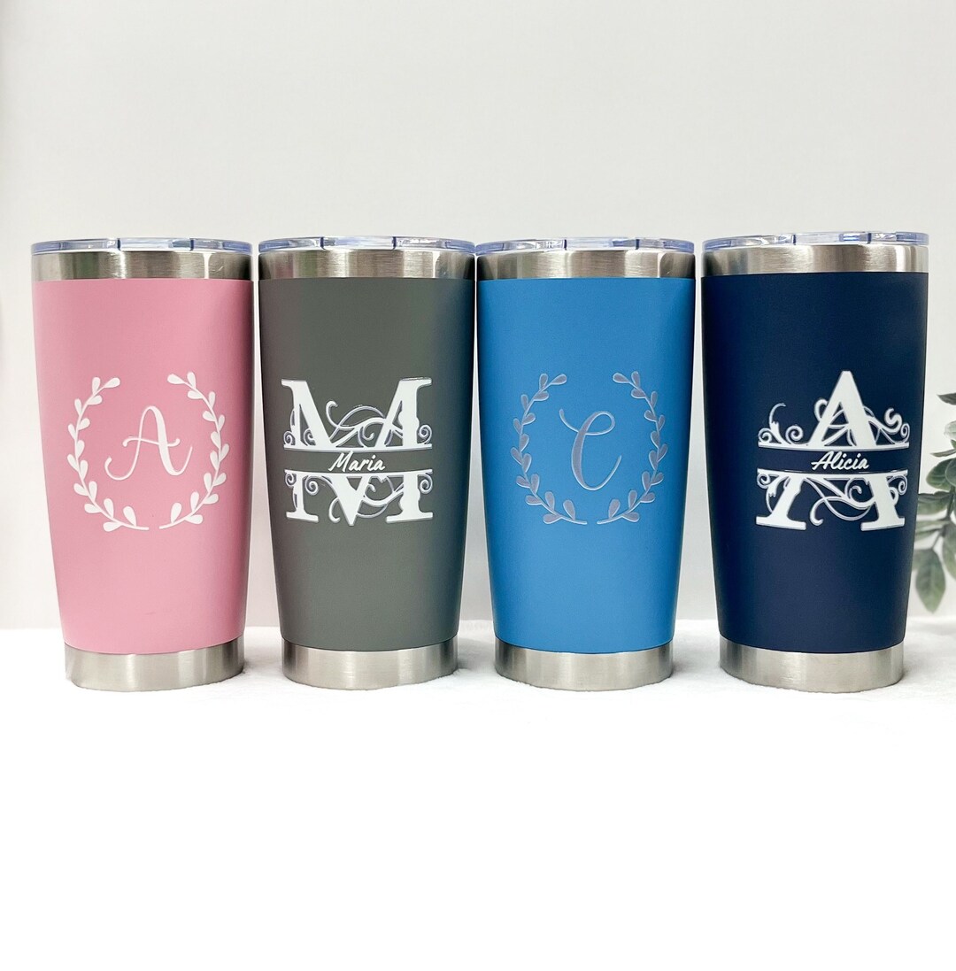 Personalised Travel Mug, Monogramtumbler, Travel Mug, Coffee Mug ...