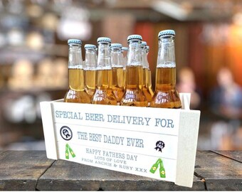Beer Crate Gift | Etsy