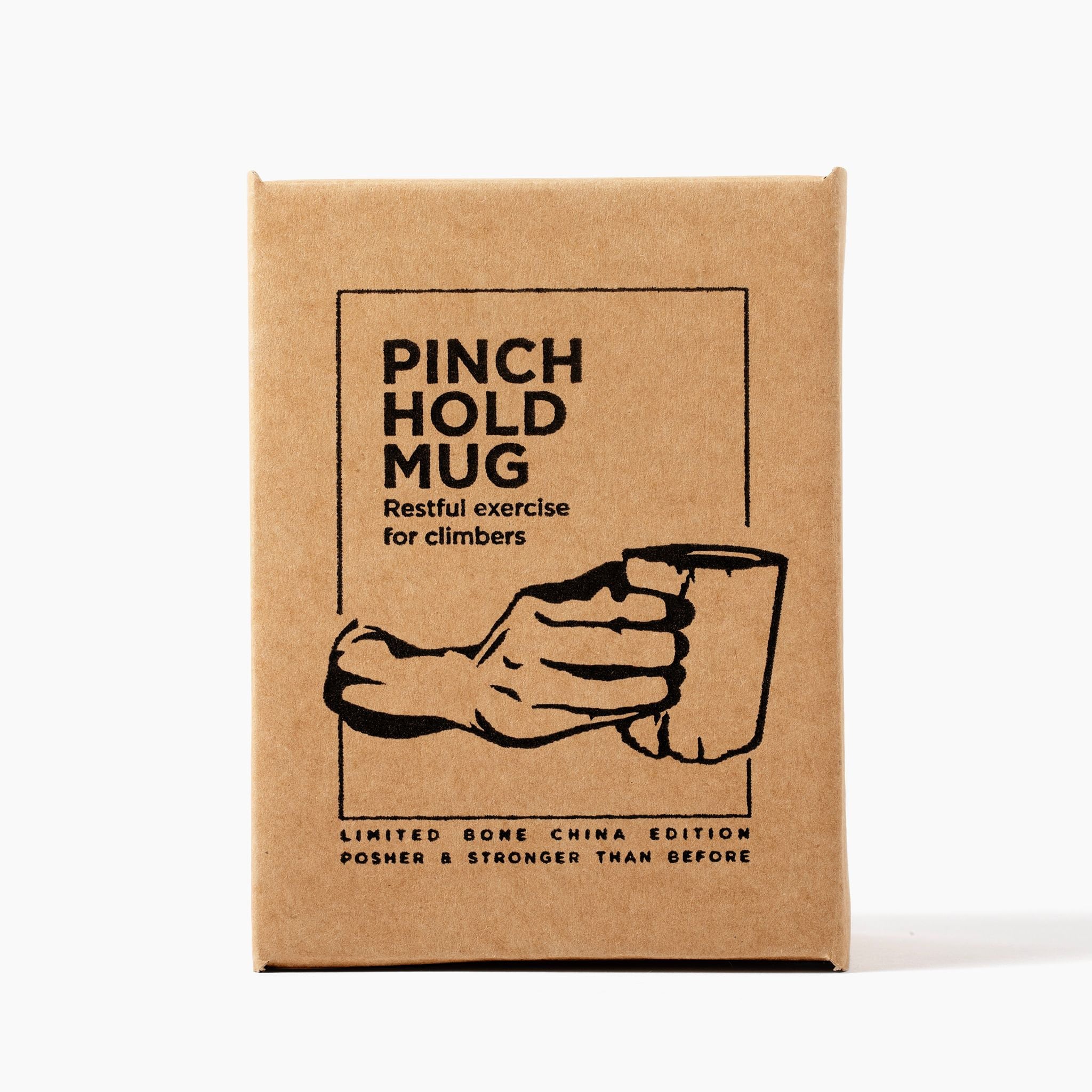 Pinch Hold Mug - Limited Bone China Edition | Hand Made | Rock Climbing ...