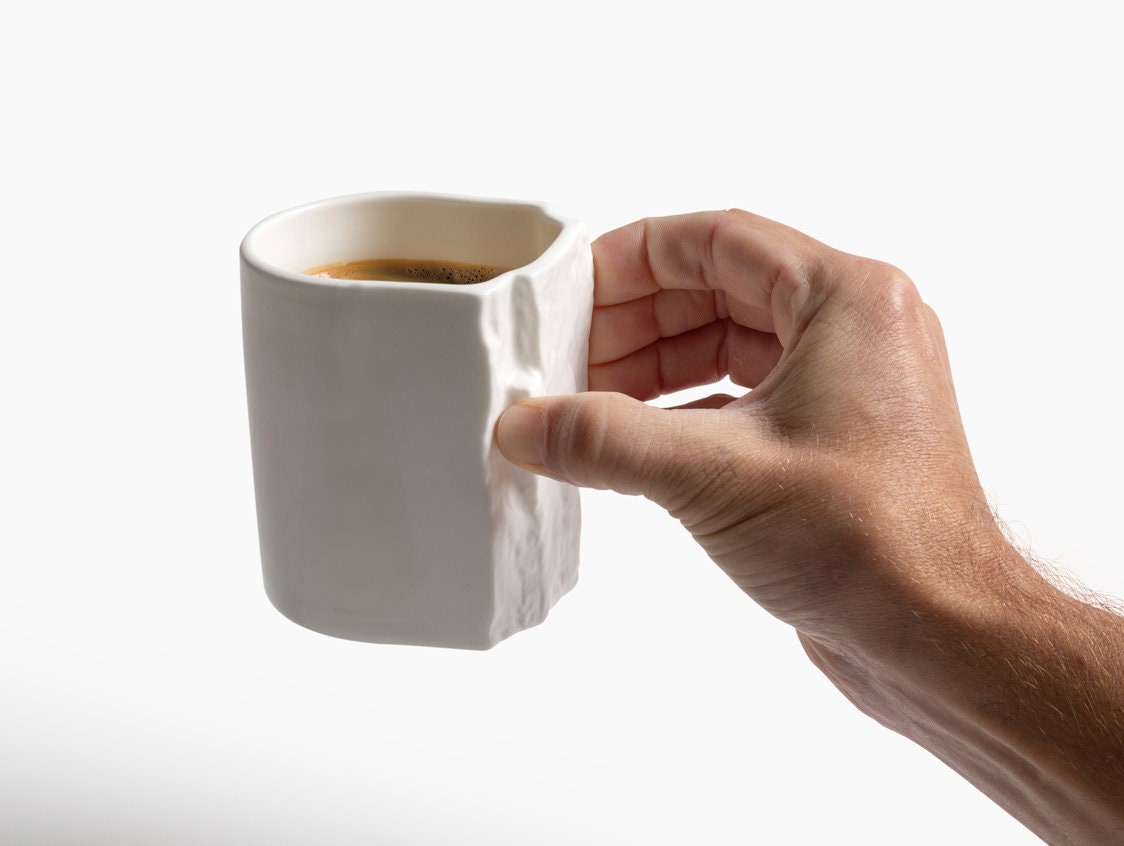 Pinch Hold Mug Limited Bone China Edition Hand Made Rock Climbing Mug ...