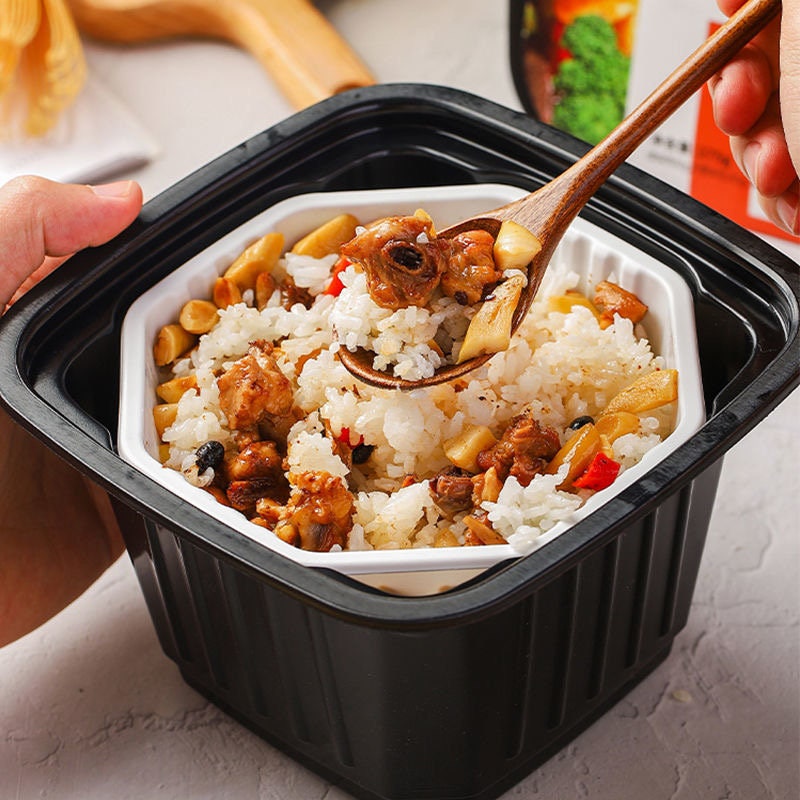 2 boxes Chinese Snacks Self-Heating Rice with braised chicken | Etsy