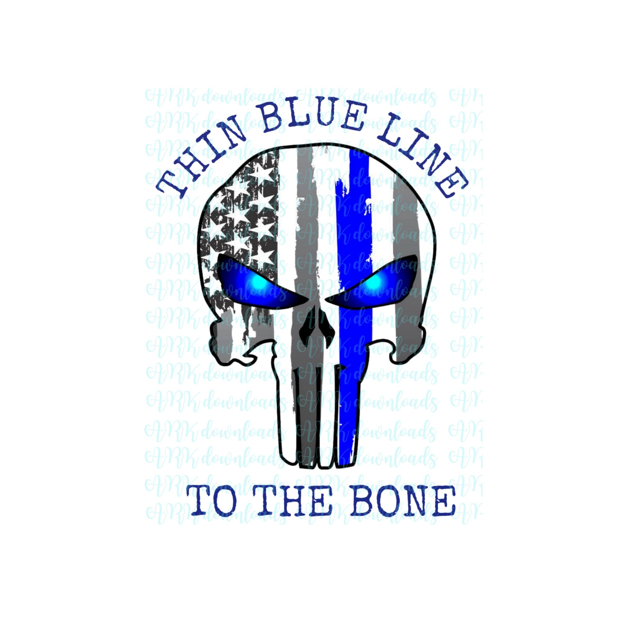 Police / Thin Blue Line / Back the Blue / Law Enforcement / Decal ...