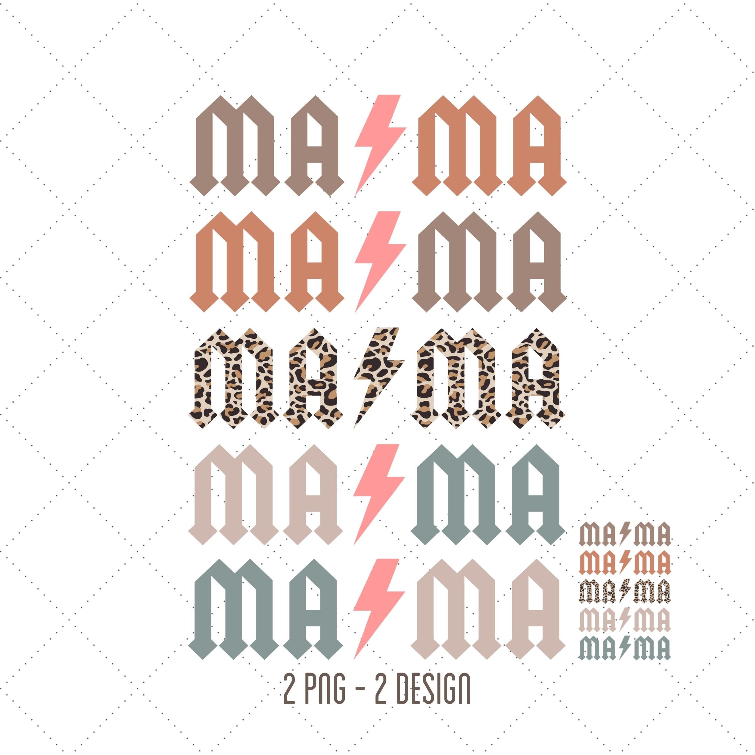 Rock N Roll Mama Png Acdc Font Digital Download Music Shirt | Etsy