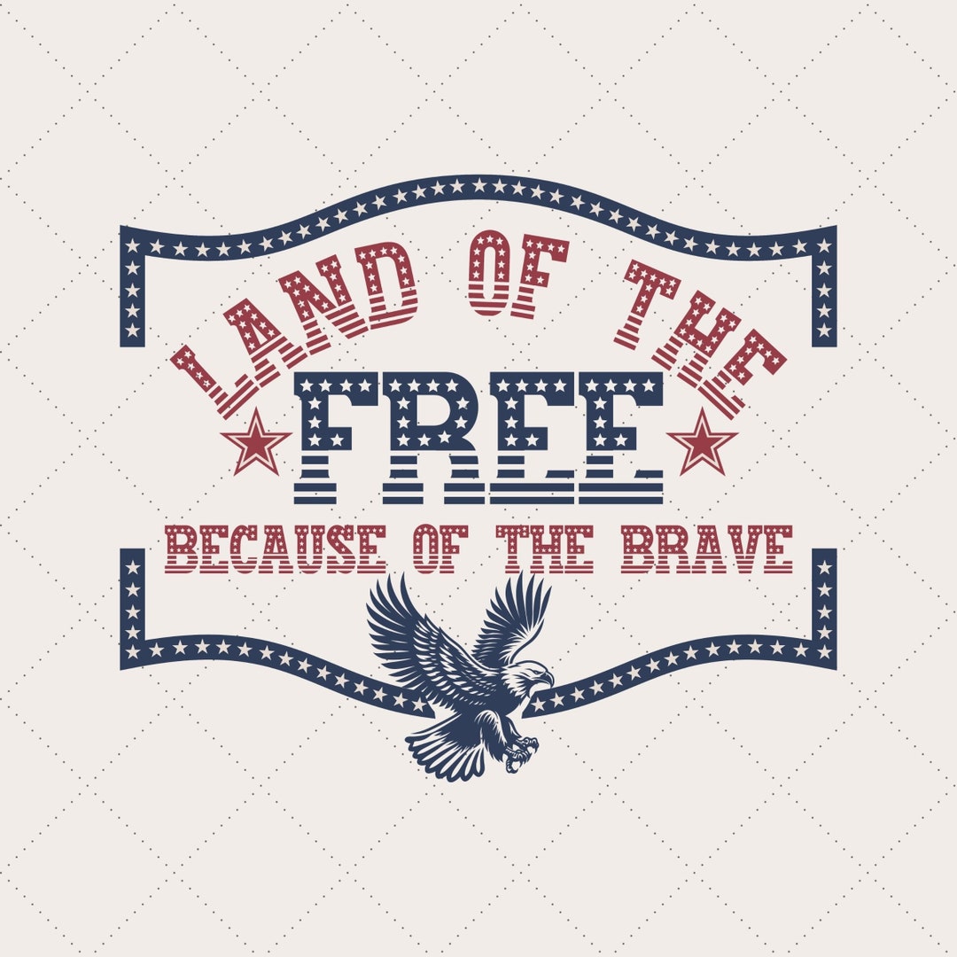 American Eagle 4th of July PNG: Land of the Free Design (digital ...