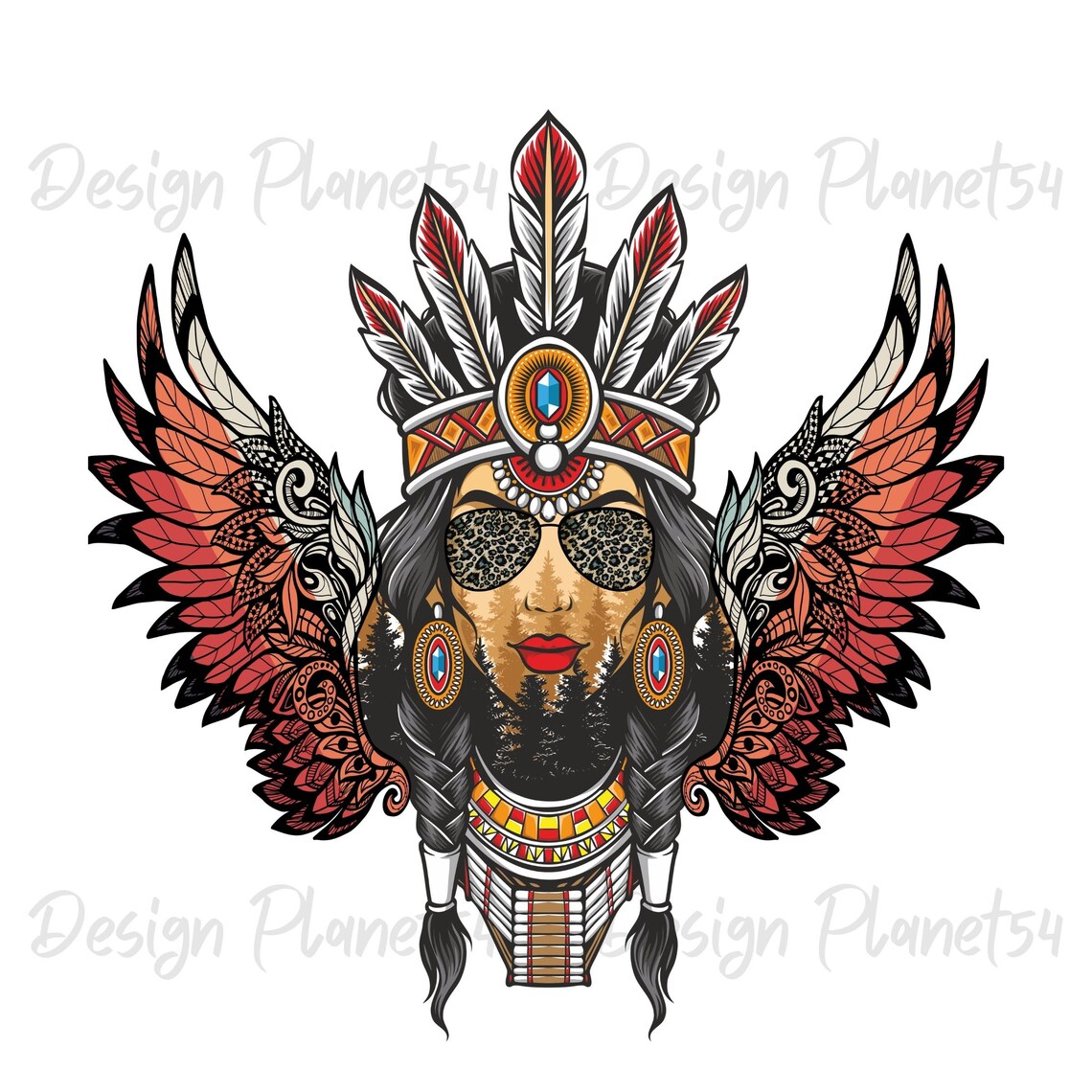 Native American Png Native Sublimation Designs Download | Etsy