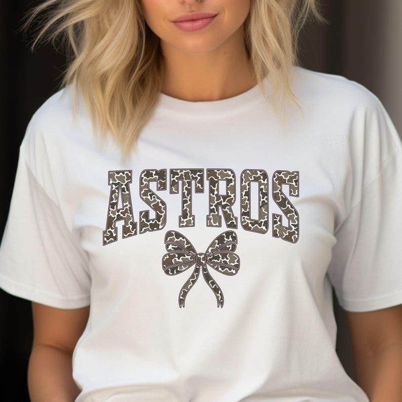 Astros Camo Mascot PNG: Retro Distressed Team Shirt Design (digital ...
