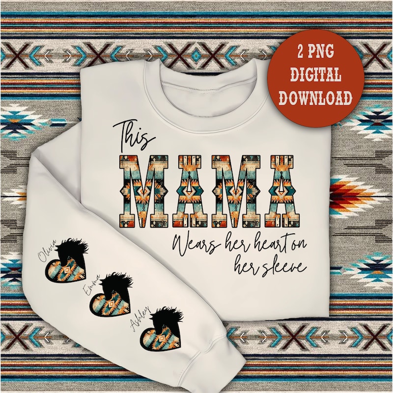 Aztec Mother Love Art - Etsy