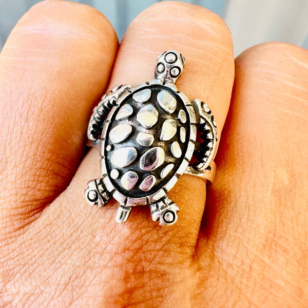 Sea Turtle Ring - Etsy
