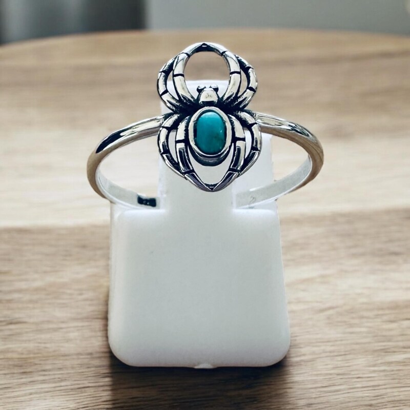 Turquoise Spider - Etsy