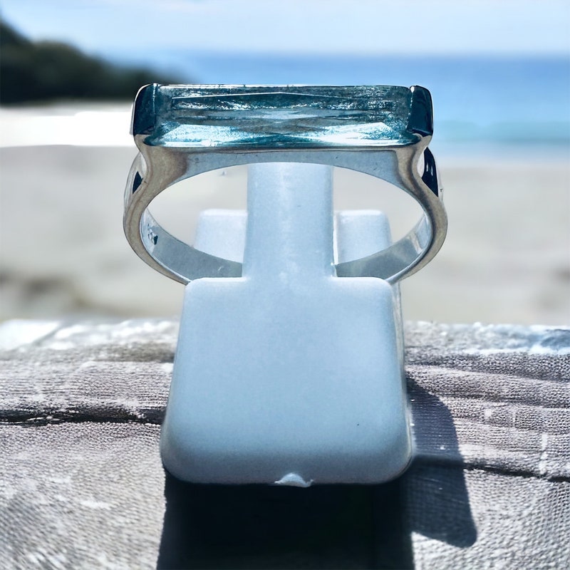 Bar Ring Silver - Etsy