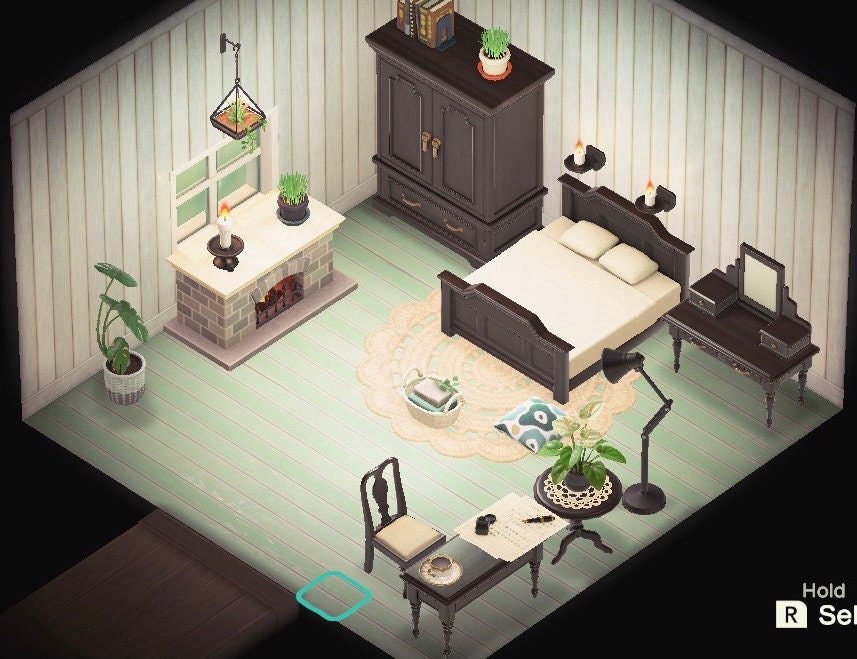 Bedroom Set Animal Crossing Room Design Room Set | Etsy