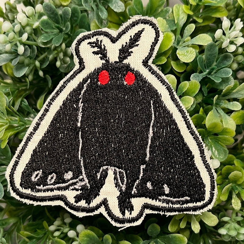 Mothman Patch - Etsy