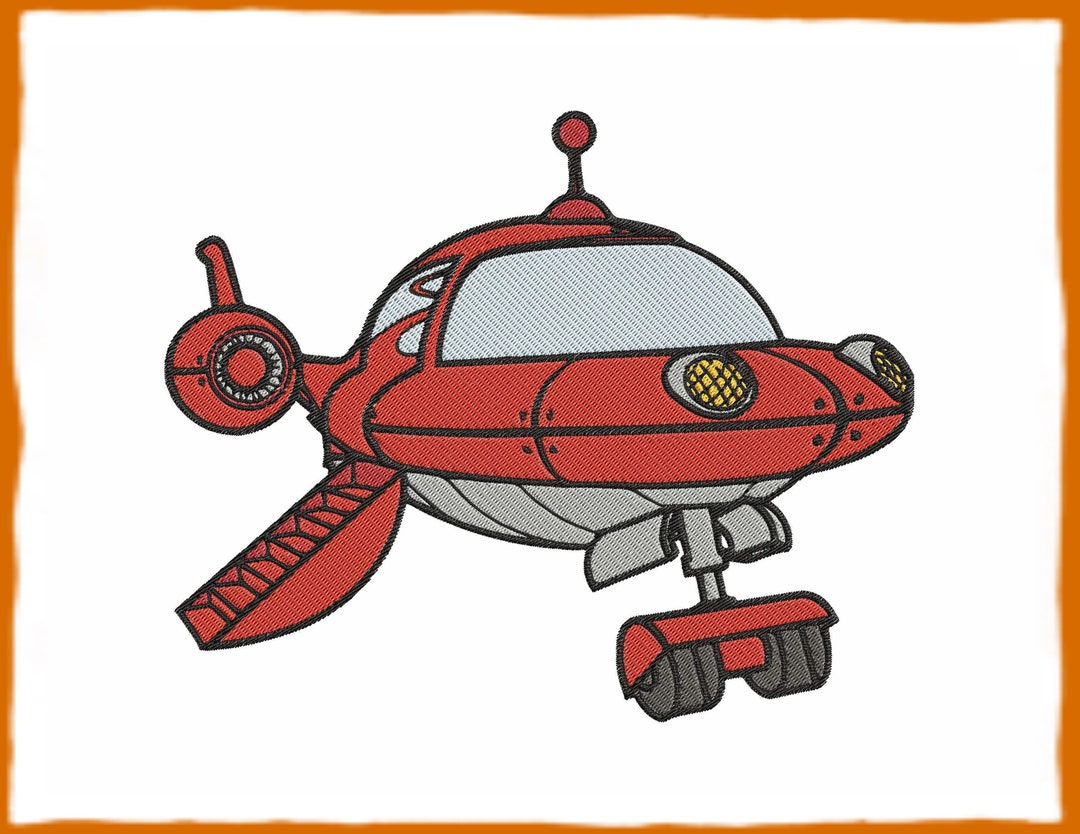 Rocket Little Einsteins Fill Embroidery Design 1 - Instant Download - Etsy