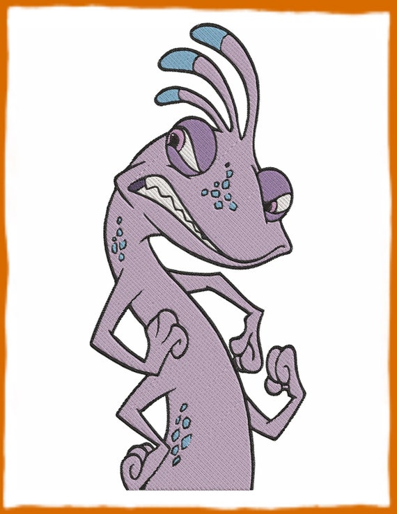 Monsters Inc Randall Coloring Page