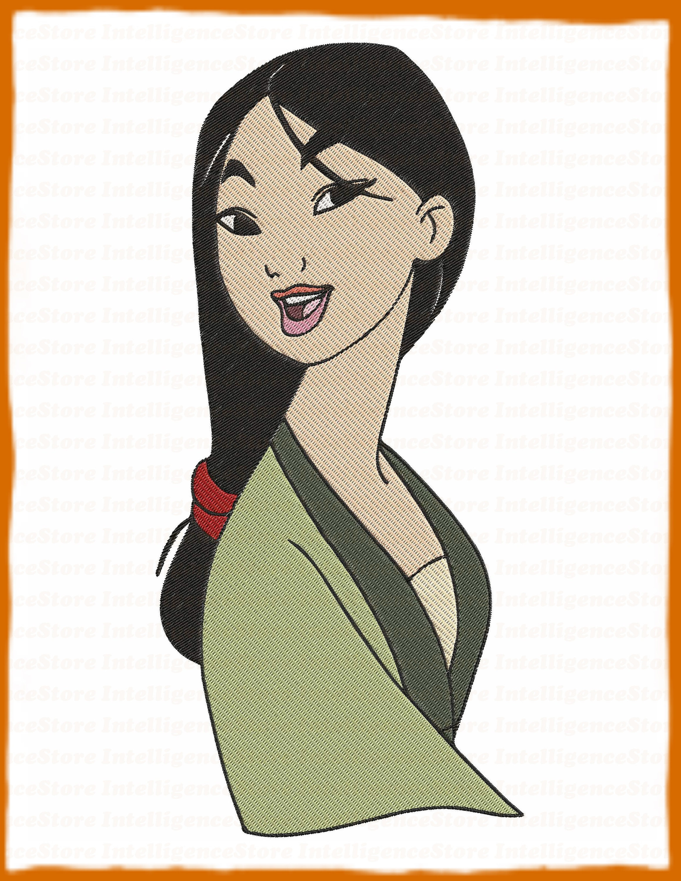 Mulan Face Drawing