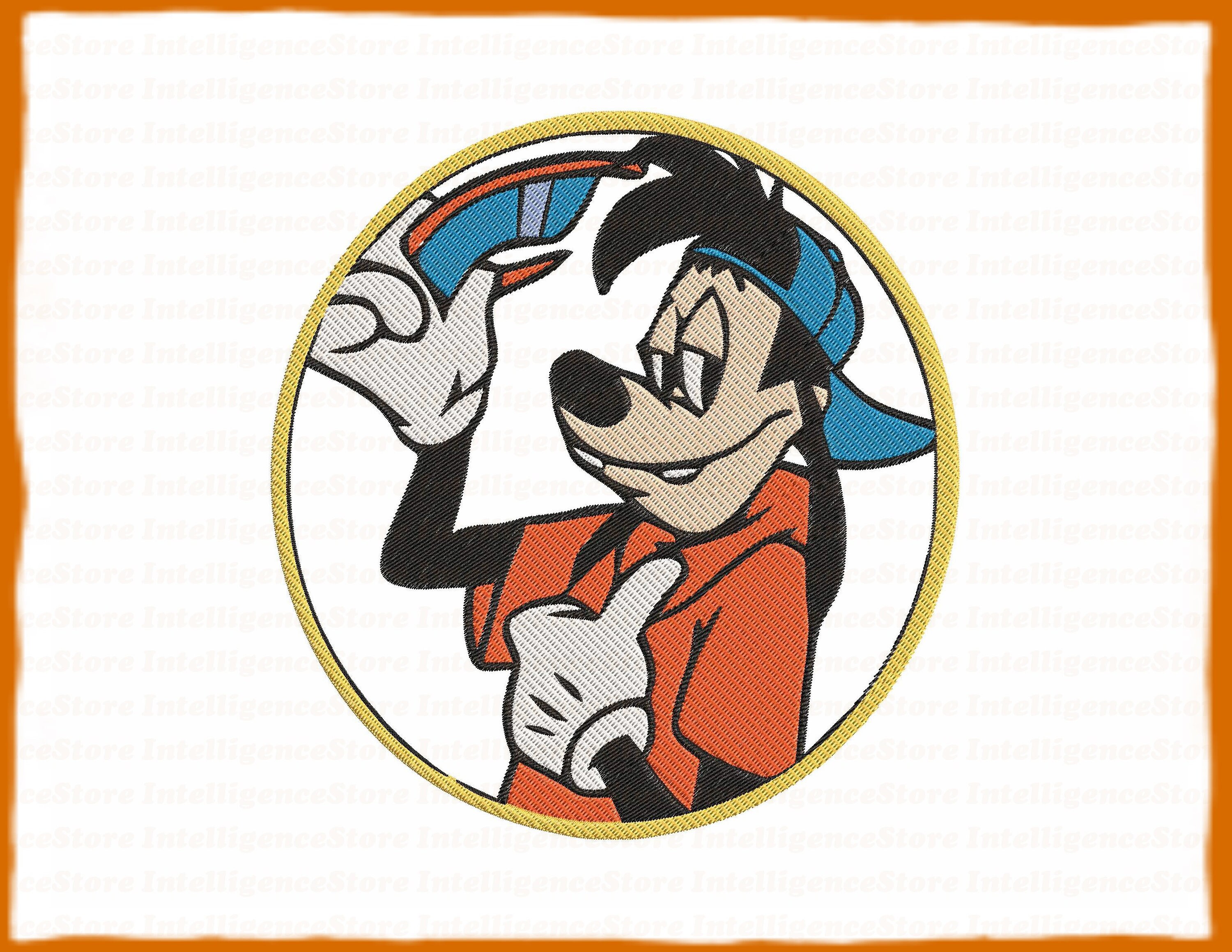 Max Goof Goof Troop Fill Embroidery Design 1 Instant | Etsy