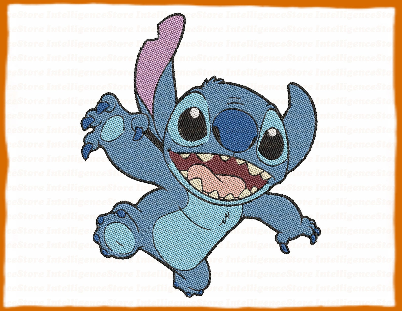 Lilo and Stitch Filled Embroidery Design 15 Instant Download - Etsy