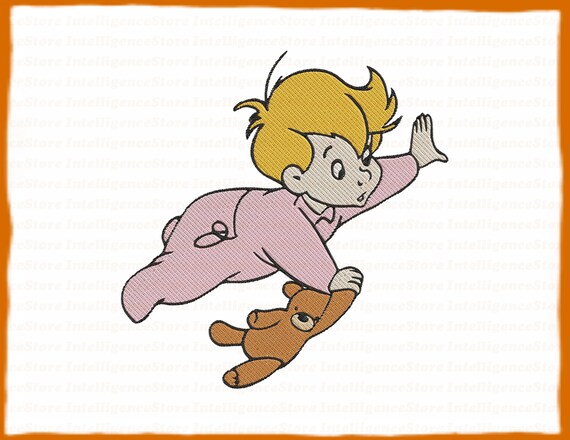 Michael Darling Peter Pan Filled Embroidery Design 1 Instant | Etsy