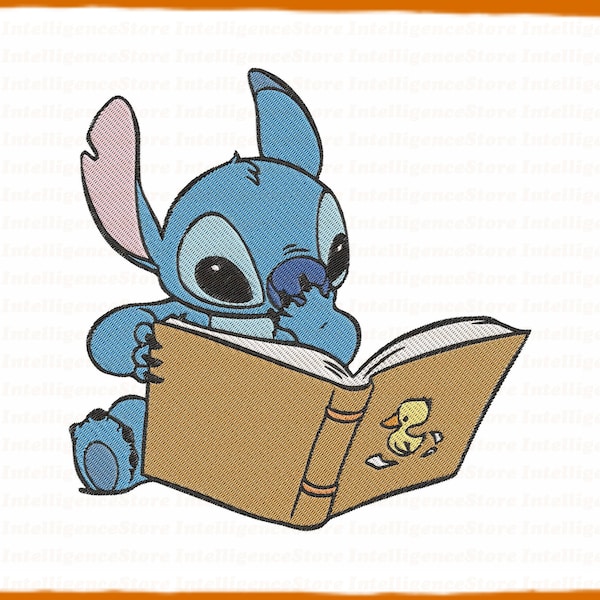 Reading Embroidery Design - Etsy