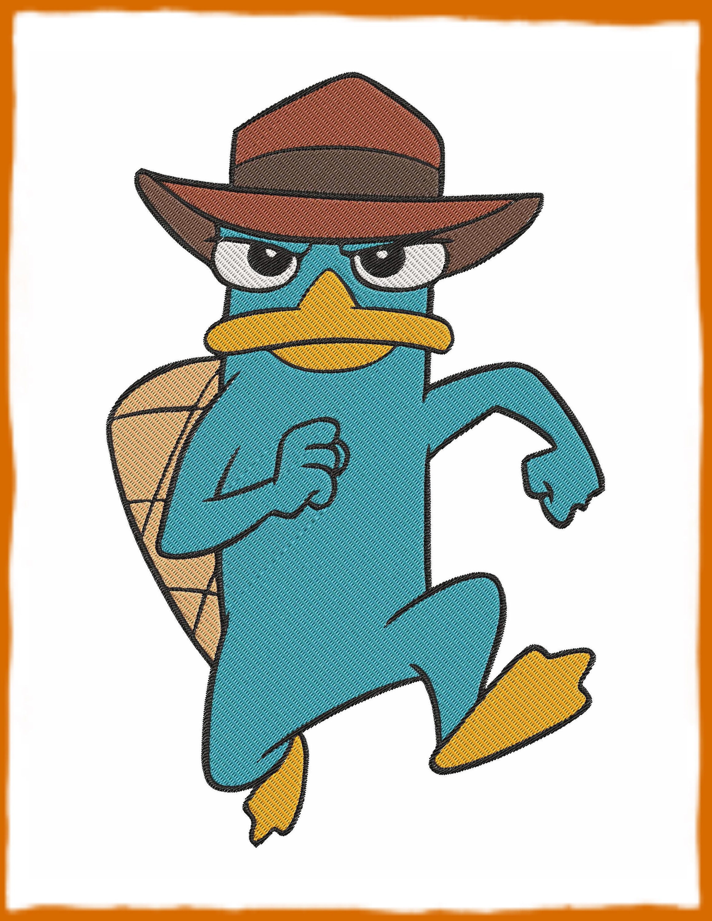 Perry The Platypus Agent P Hat