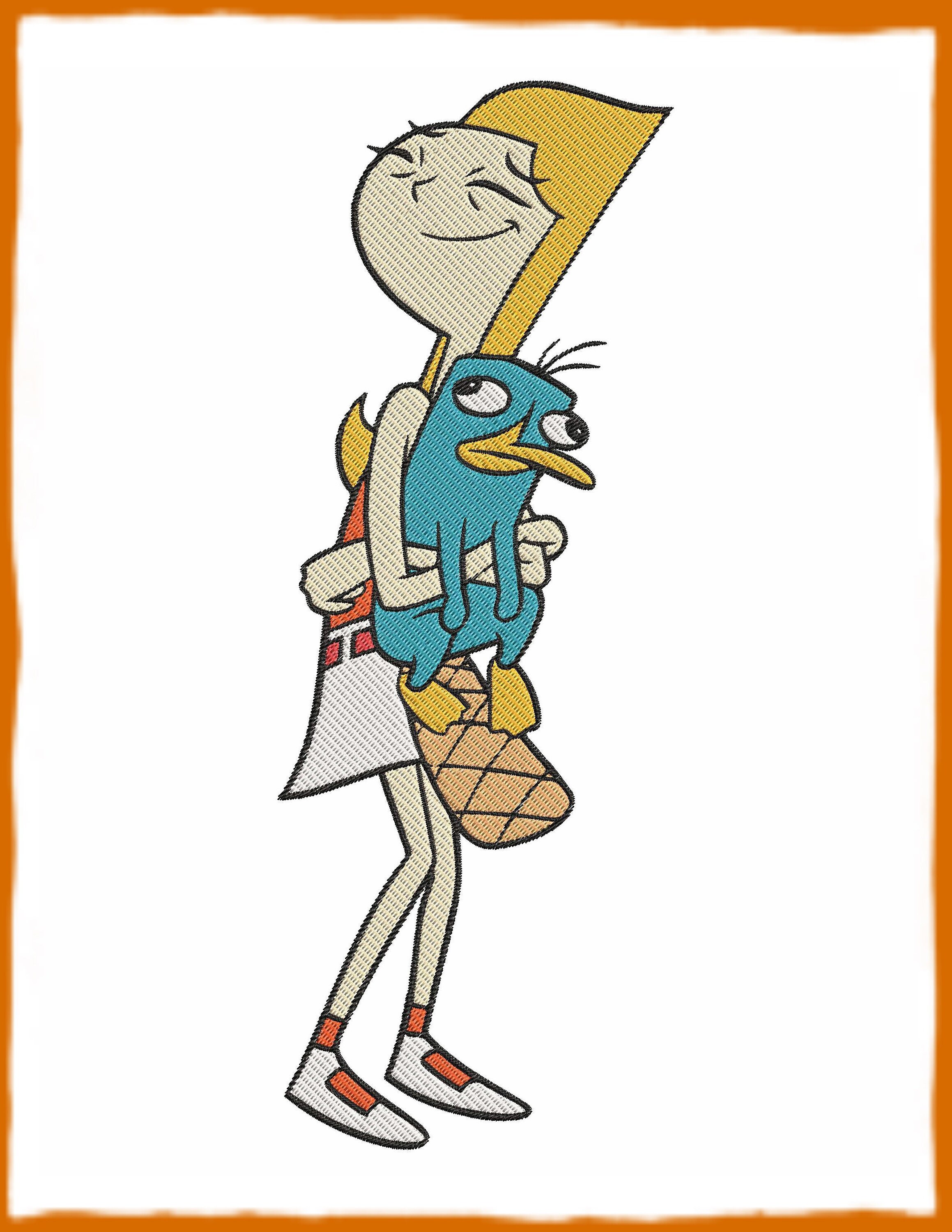 Baby Phineas And Ferb And Perry And Candace