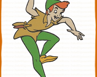 Peter Pan Hat Filled Embroidery Design Instant Download | Etsy