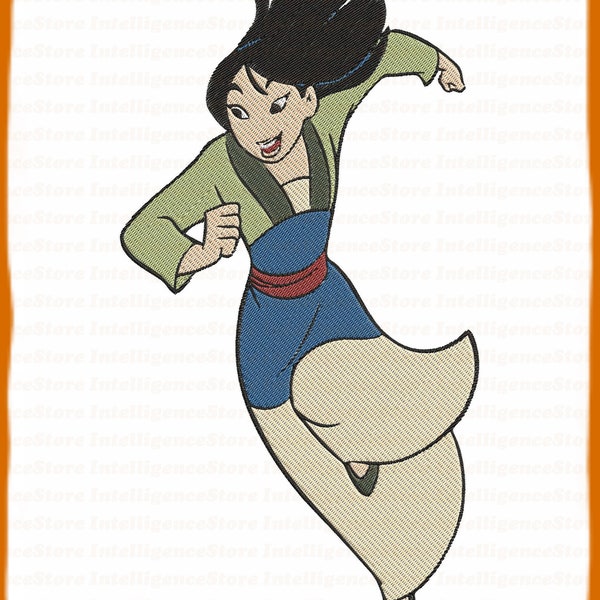 Mulan Running - Etsy