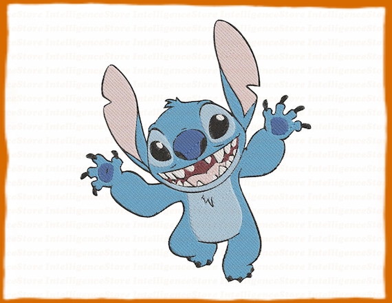 Lilo and Stitch Filled Embroidery Design 4 Instant Download | Etsy