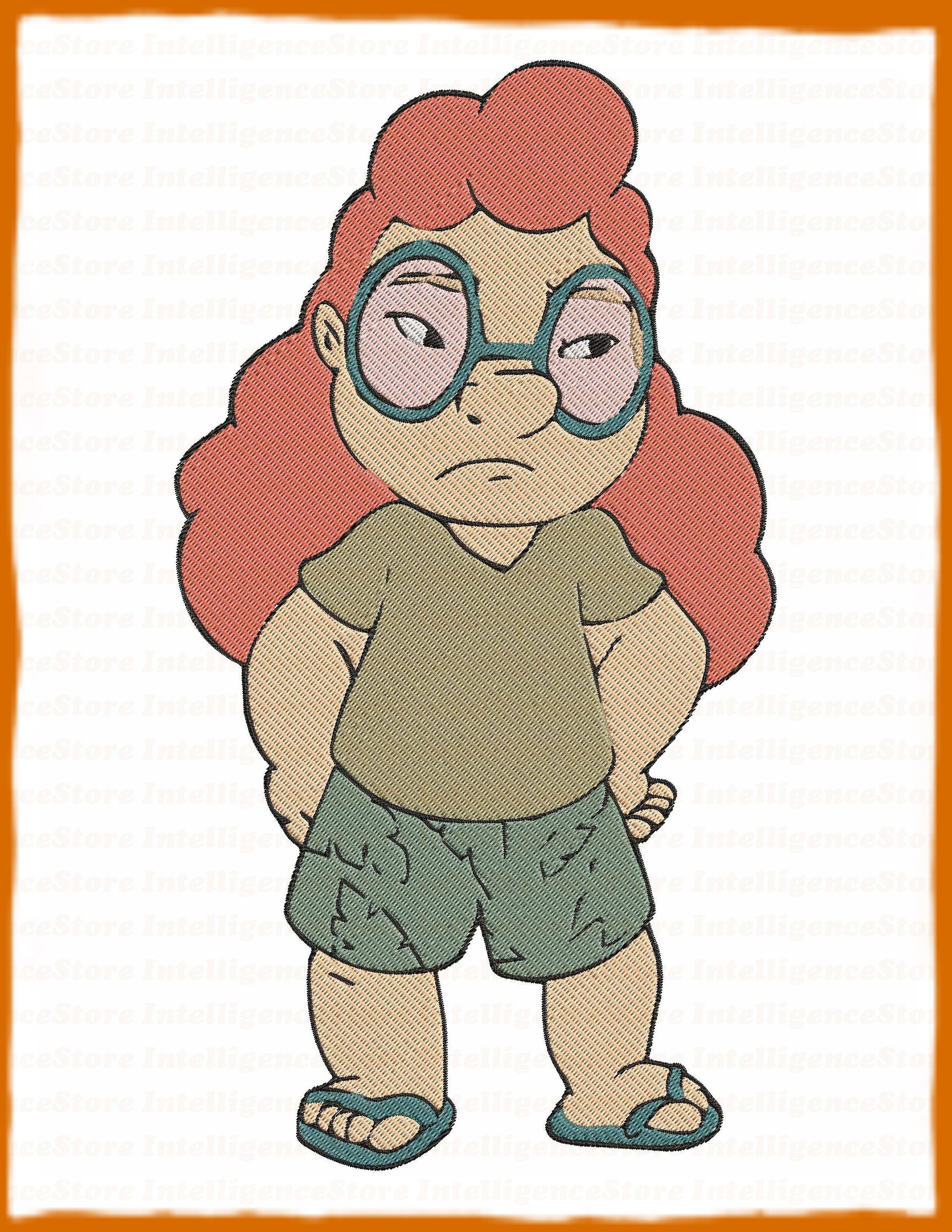 Mertle Edmonds Lilo and Stitch Filled Embroidery Design - Instant ...