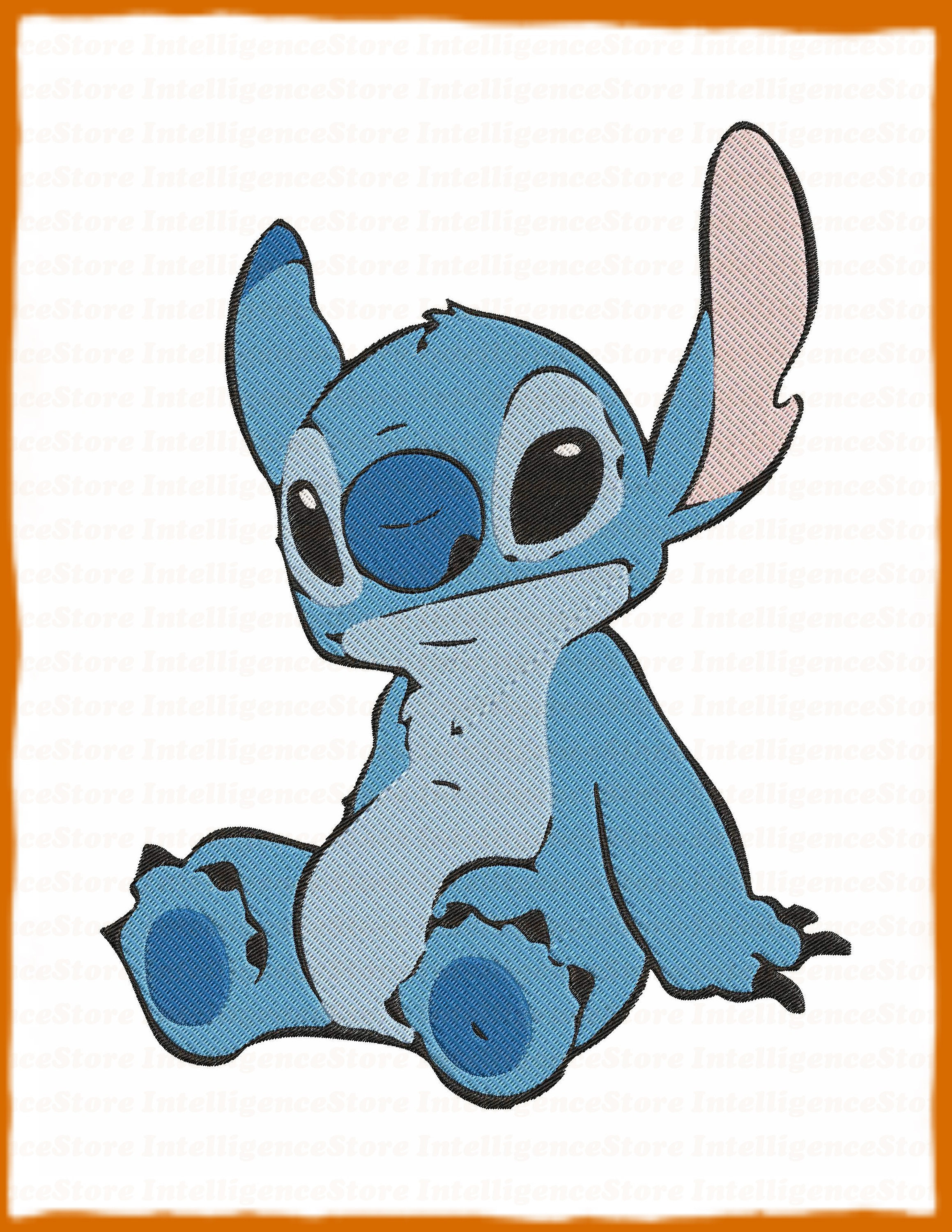 Lilo and Stitch Filled Embroidery Design 14 Instant Download - Etsy