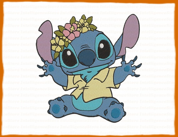 Lilo and Stitch Filled Embroidery Design 3 Instant Download - Etsy