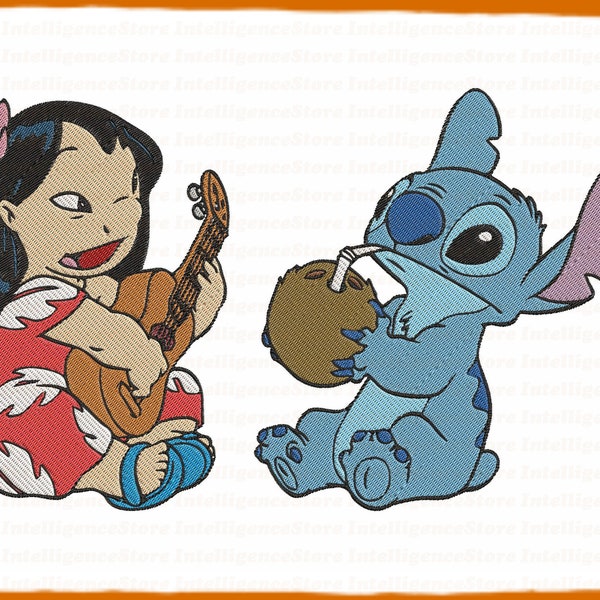 Lilo Stitch Embroidery Design Etsy