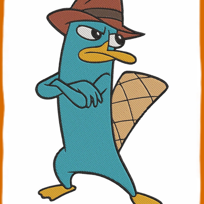 Perry the Platypus Svg - Etsy