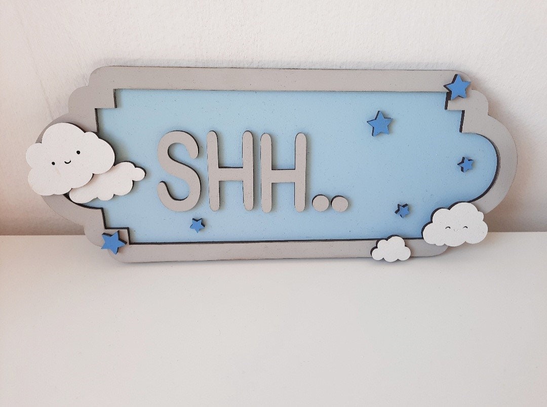 Cloud Door Plaque, Clouds Plaque, Personalised Plaque - Etsy UK