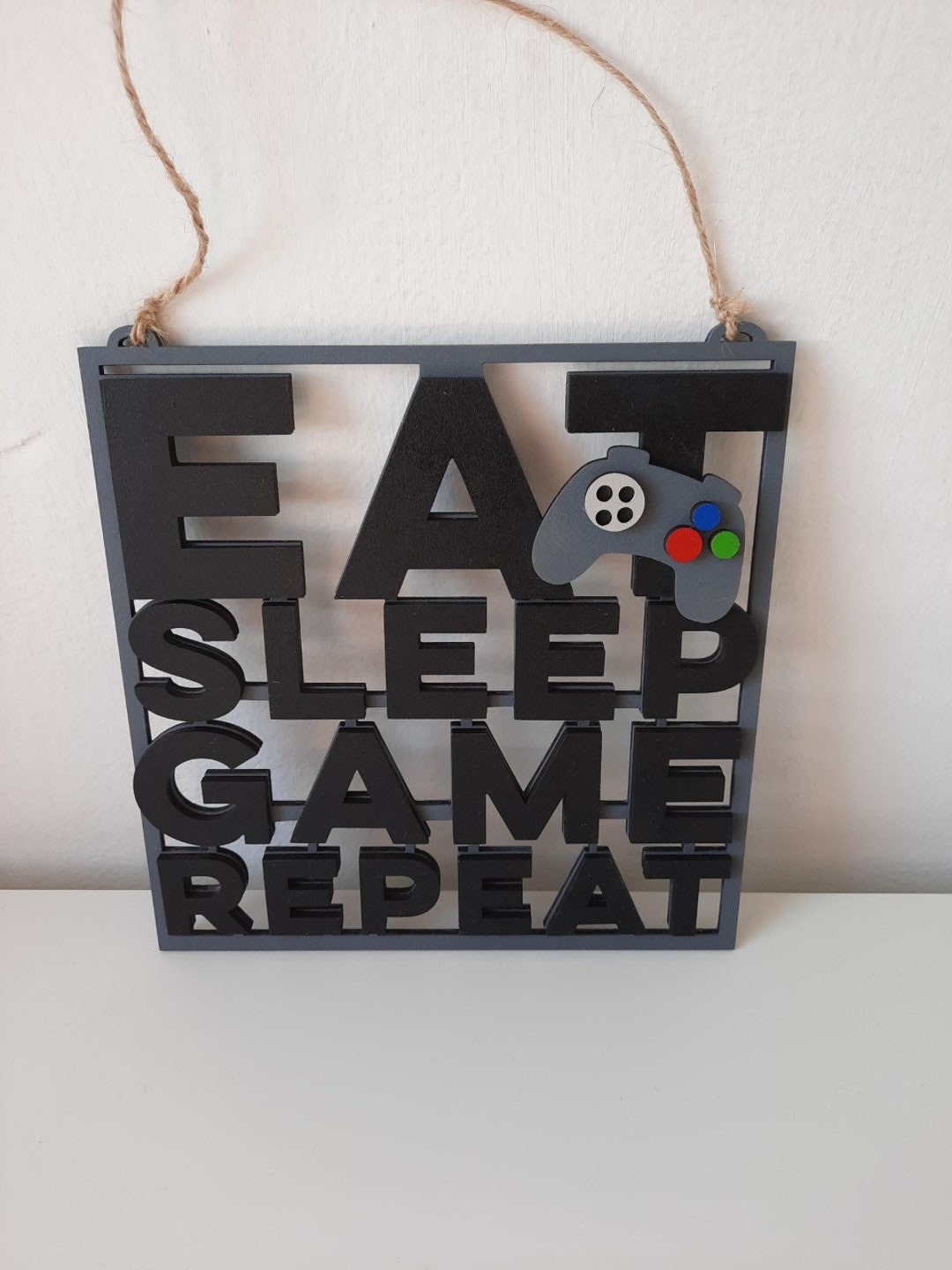 Gaming Plaque, Gamers Room, Hanging Gamers Sign - Etsy UK