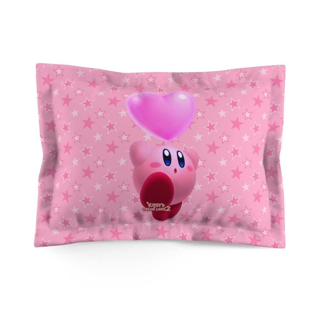 Kirby Microfiber Pillows Sham Kirby King Microfiber Pillow 2 Etsy