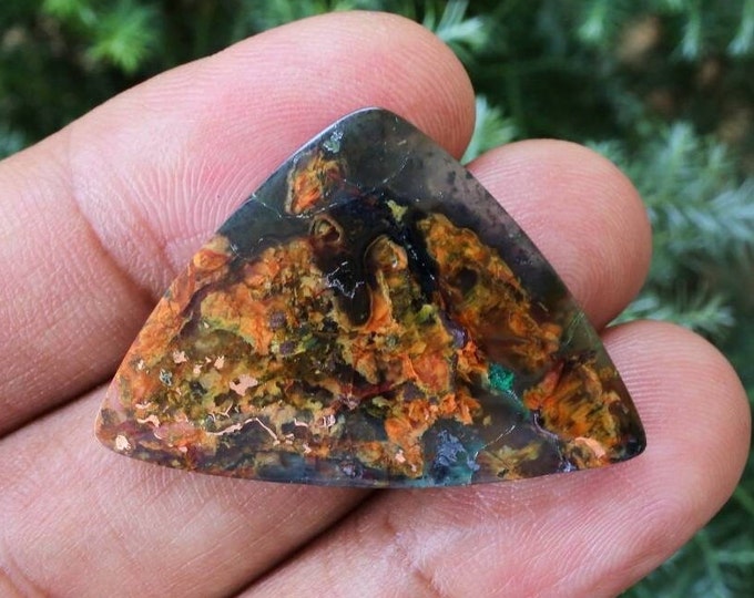 Multicolor Chrysocolla With Native Chopper in Chalcedony - Etsy