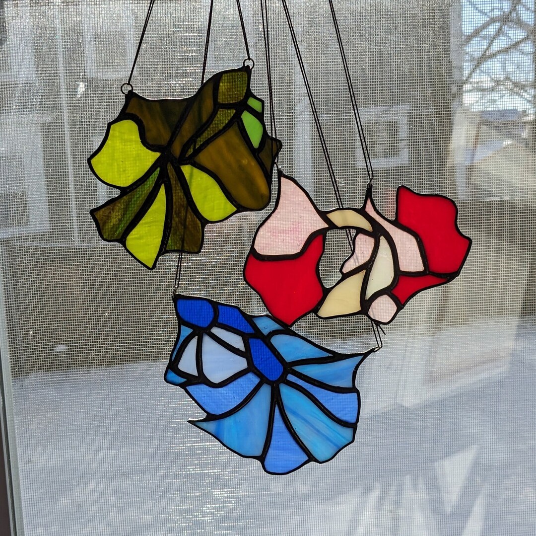 Stained Glass Betta Fish Suncatchers - Etsy