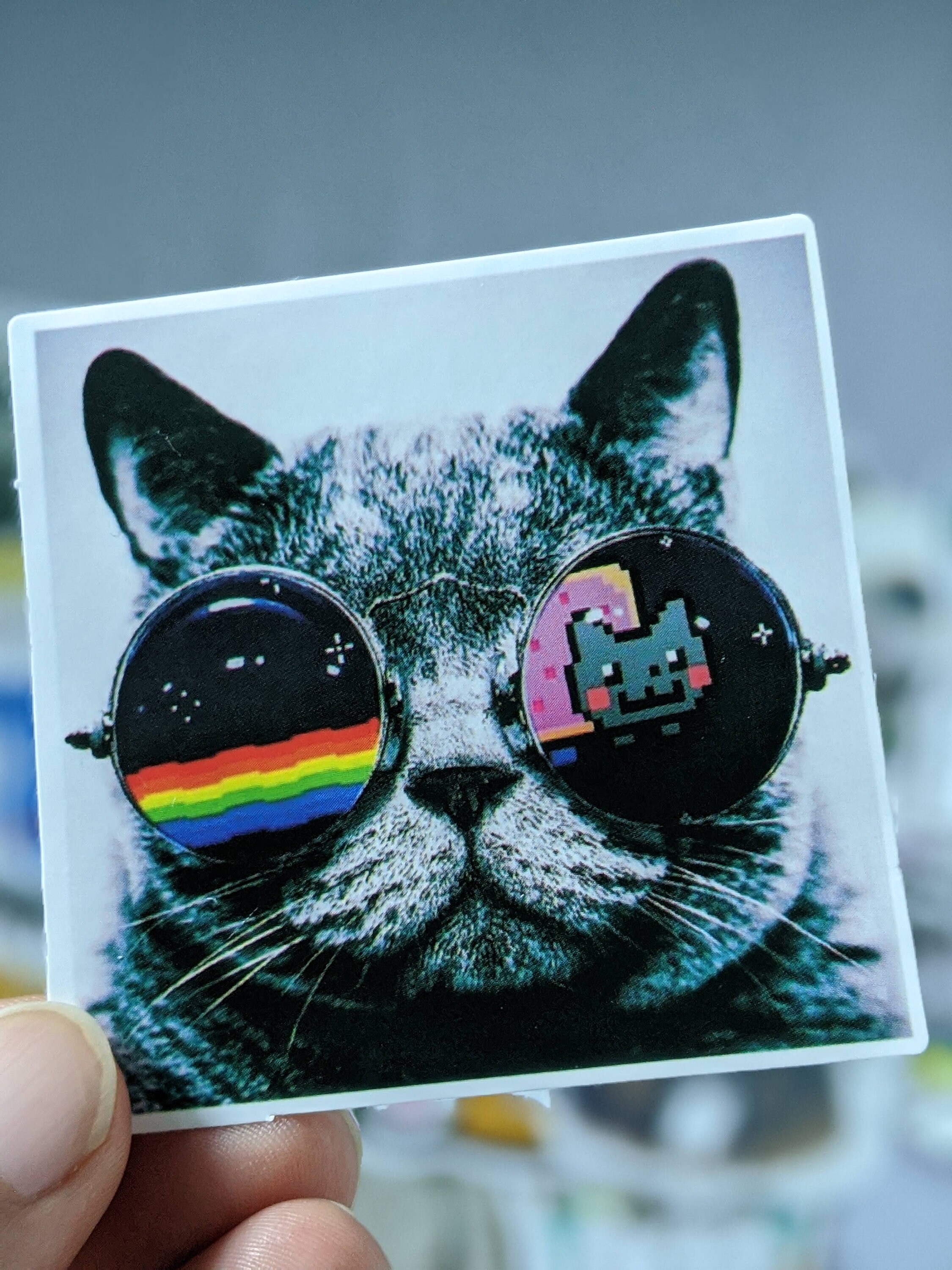 Aesthetic Stickers Cat Lover Stickers. - Etsy.de