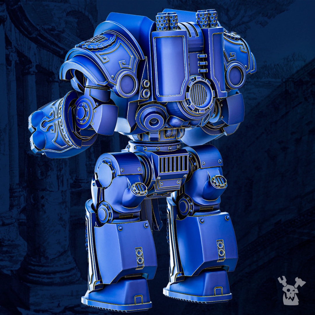 Legio Victrix Colossus Dreadnought 3D Printed Resin in 28mm Scale for ...