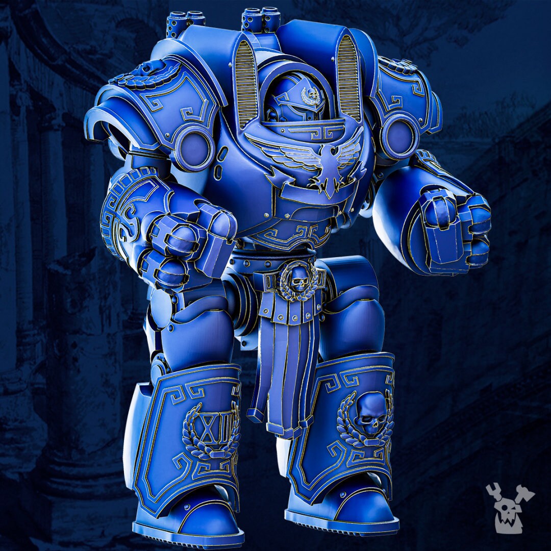 Legio Victrix Colossus Dreadnought 3D Printed Resin in 28mm Scale for ...