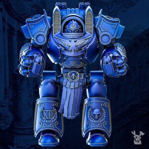 Legio Victrix Colossus Dreadnought 3D Printed Resin in 28mm Scale for ...