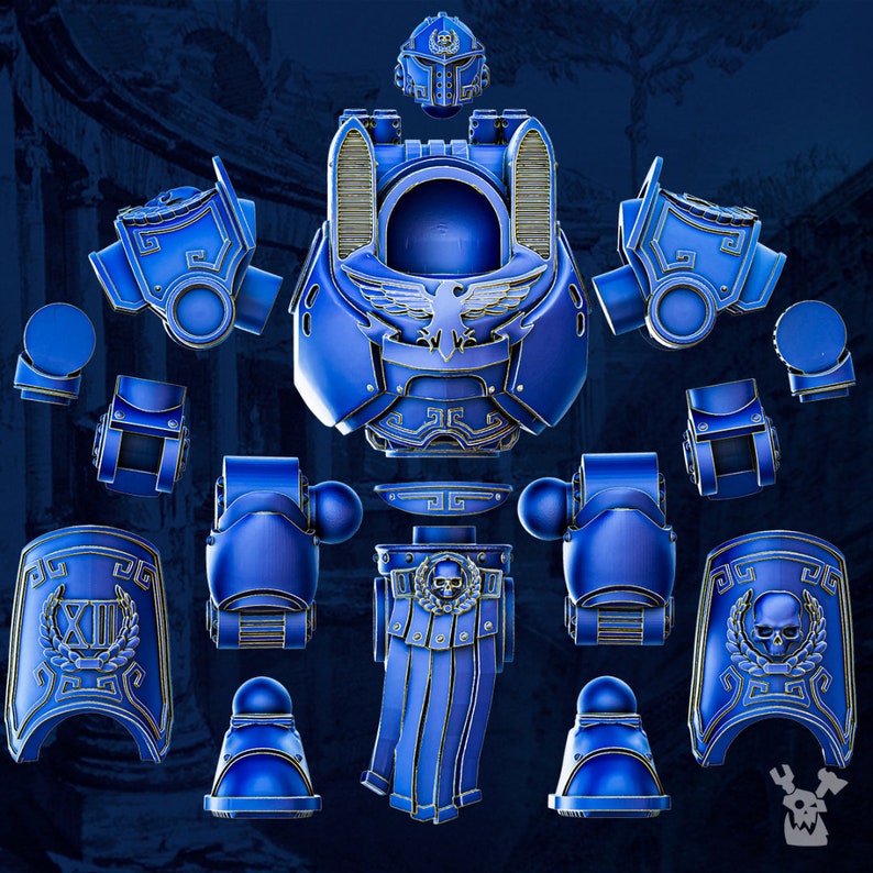 Legio Victrix Colossus Dreadnought 3D Printed Resin in 28mm Scale for ...
