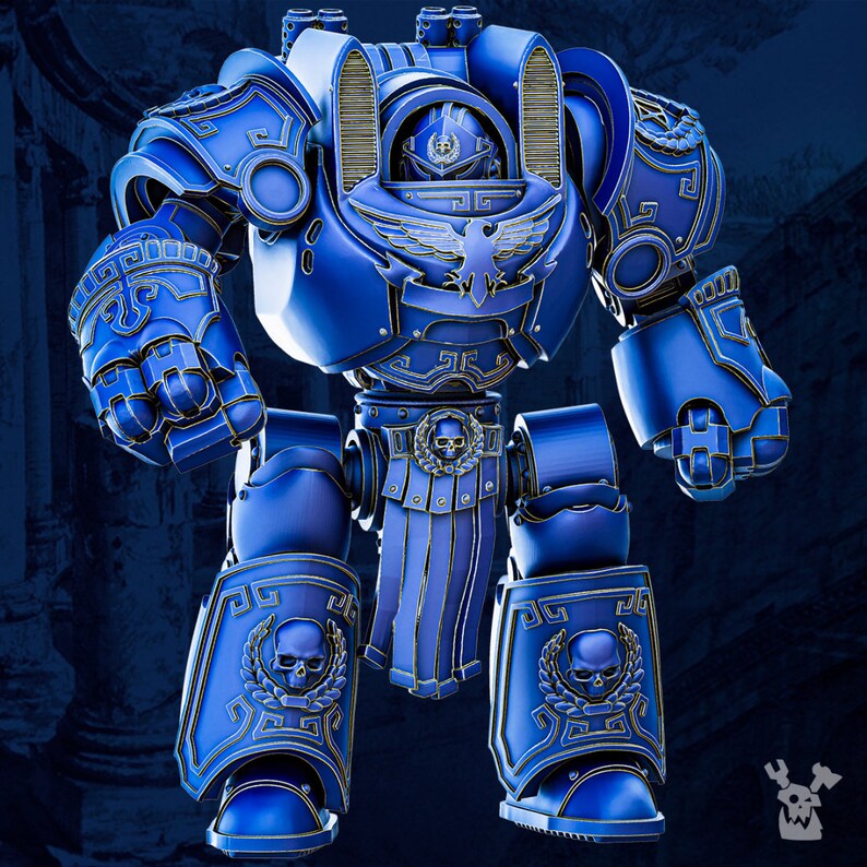 Legio Victrix Colossus Dreadnought 3D Printed Resin in 28mm Scale for ...