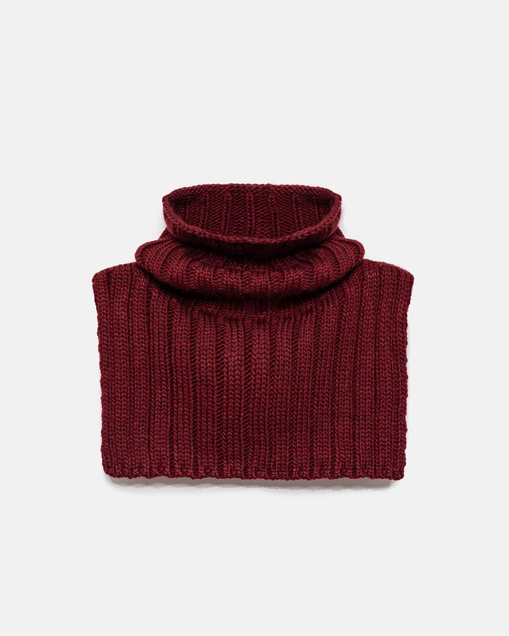 Turtleneck Dickie, Knit Wool Dickie, Mock Turtleneck, Dickie Collar ...
