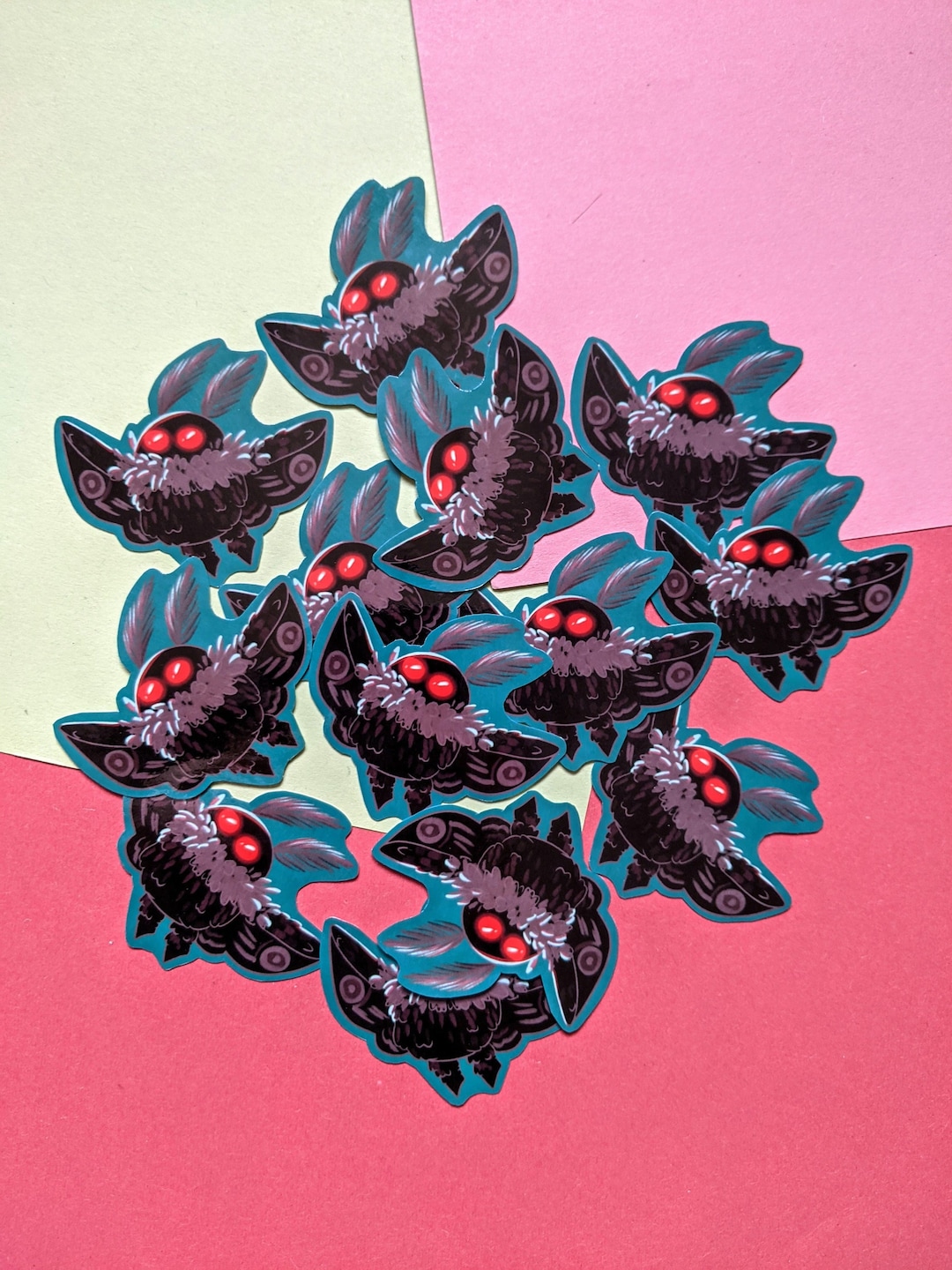 Moth(man) Baby Sticker! | Vinyl Sticker| Laptop Sticker| Halloween ...