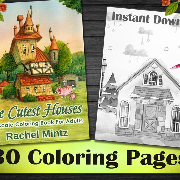 Rachel Mintz Coloring Pages - Etsy