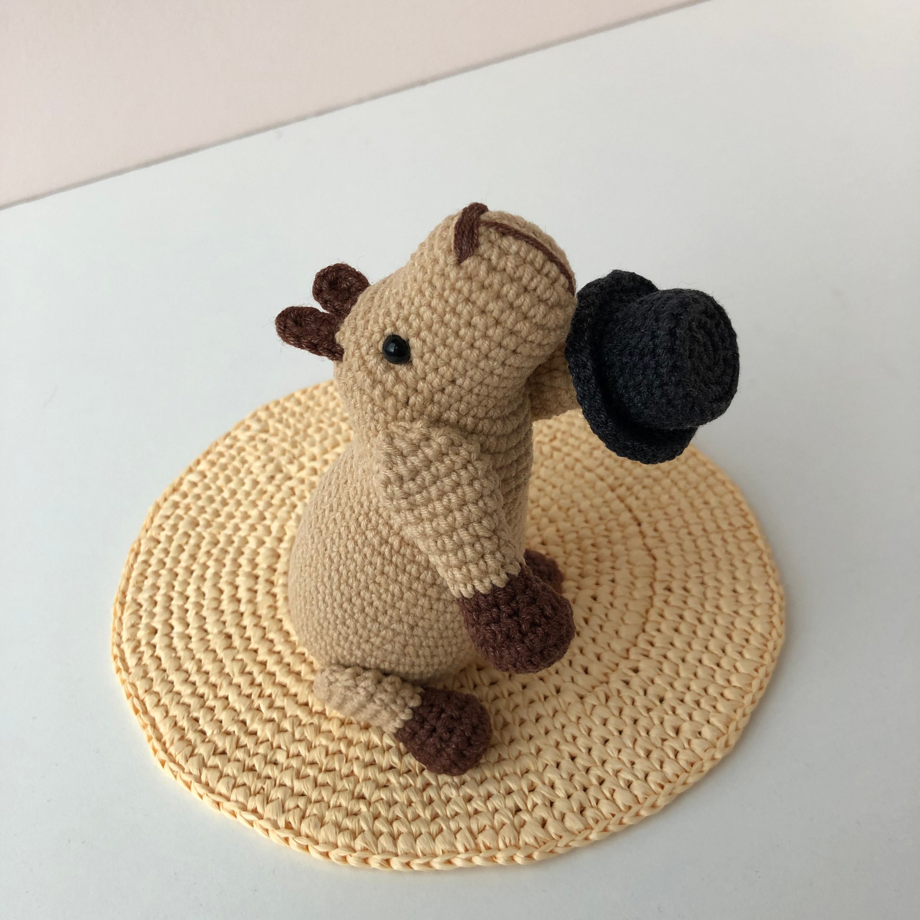 Crochet Pattern for Capybara, Amigurumi, Capybara - Etsy