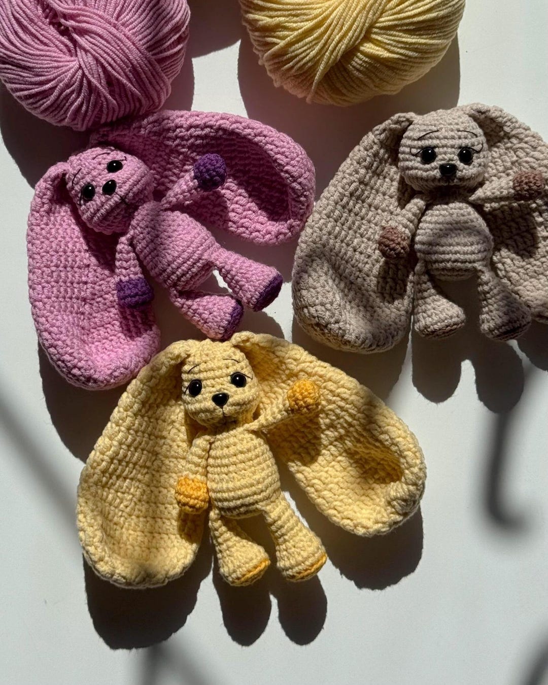 Posable Bunny, Knitted Dolls, Posable Animals, Amigurumi, Knitted ...